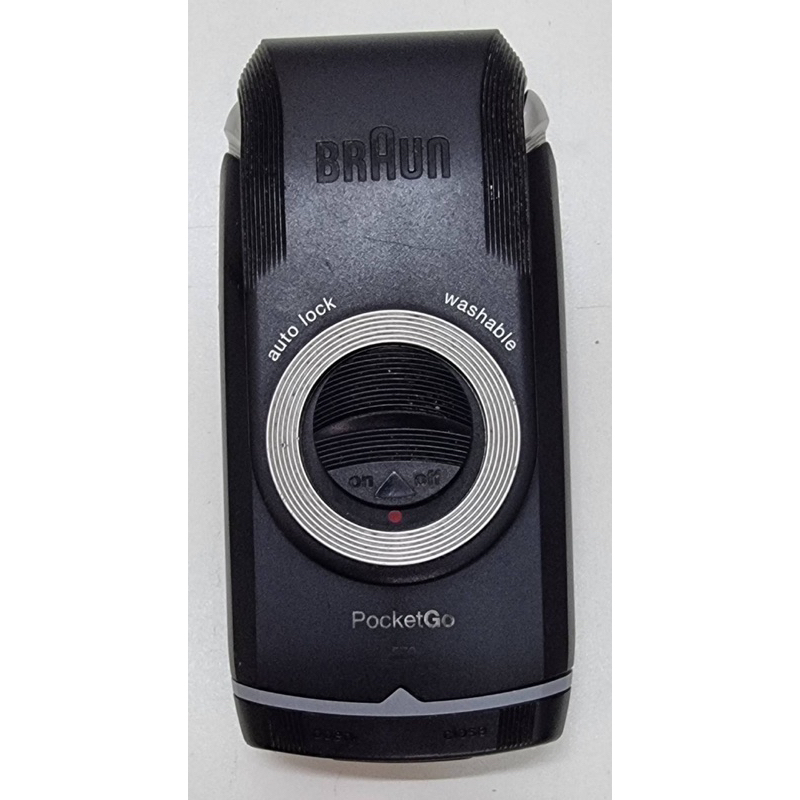 二手電動刮鬍刀Braun PocketGo Battery Shaver Type 5608功能正常 | 蝦皮購物