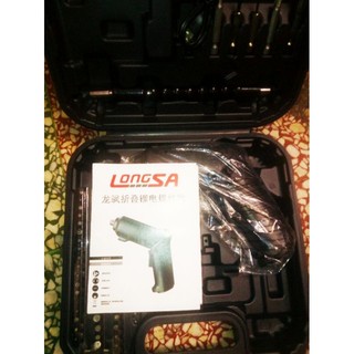 Longsa 3.6v 家用小型鋰電螺絲刀 電動螺絲刀 鋰電池電動起子 USB充電電動起子 大全配 | 蝦皮購物