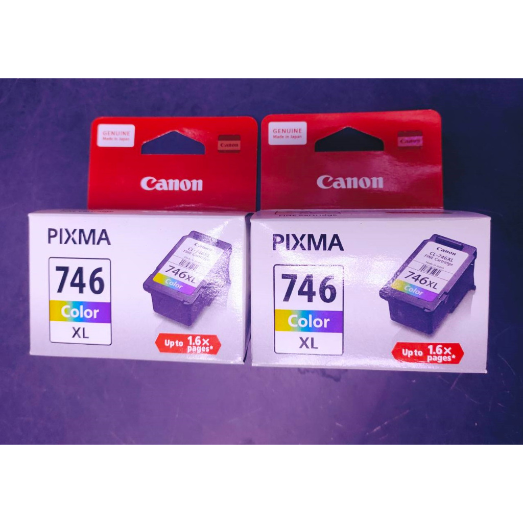 【全新未拆封】Canon PIXMA 746 CL-746XL 墨水匣 原廠貨 | 蝦皮購物