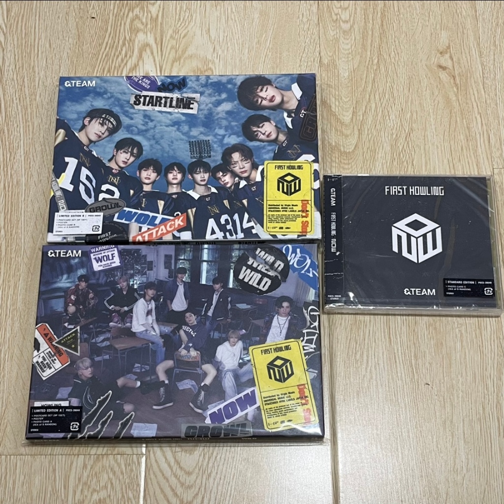 &TEAM First Howling NOW 專輯 未拆專 andteam 通常盤 Nicholas Taki EJ | 蝦皮購物
