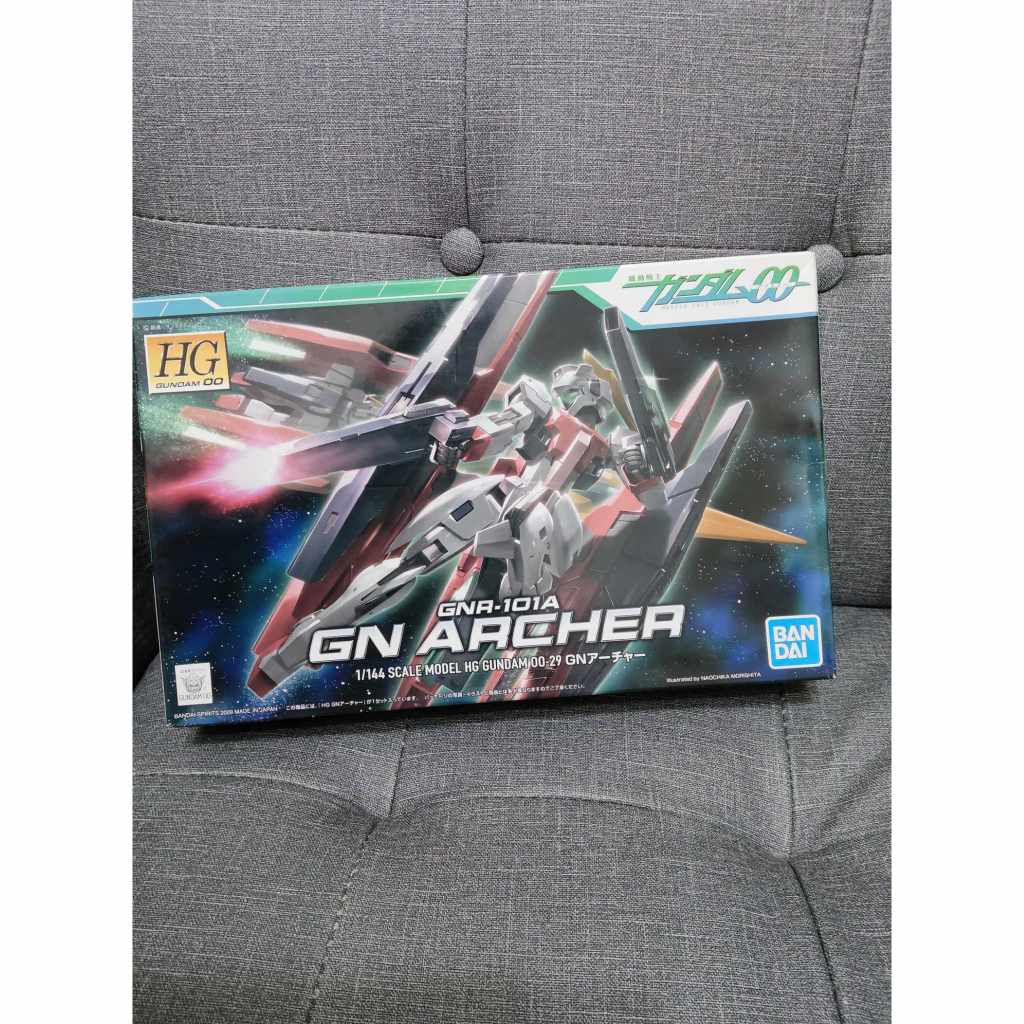 全新現貨 4Bandai萬代 00 鋼彈 HG 1/144 GNR-101A GN ARCHER 弓兵式 支援機 索瑪 | 蝦皮購物