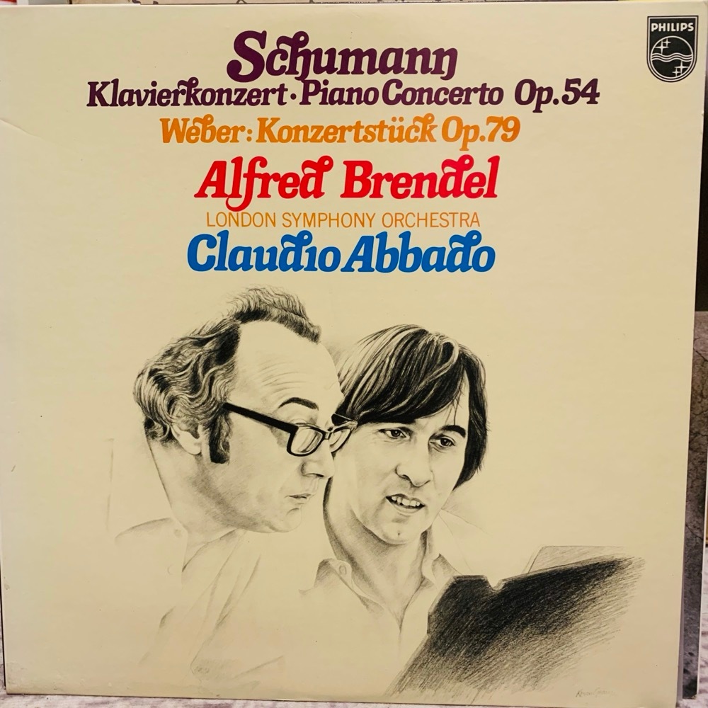 黑膠唱片 鋼琴 Schumann 舒曼 鋼琴協奏曲 布蘭德爾 Brendel 阿巴多 Abbado 倫敦交響 大師組合 | 蝦皮購物