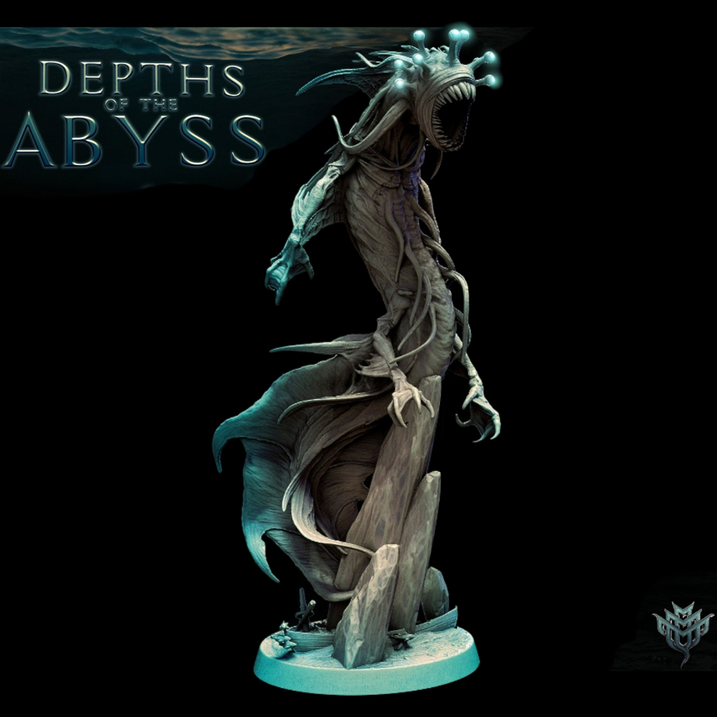 Tazo工坊[MMM] 底棲魔魚歐米茄pose1Aboleth Omega pose1 3D列印模型DOA | 蝦皮購物