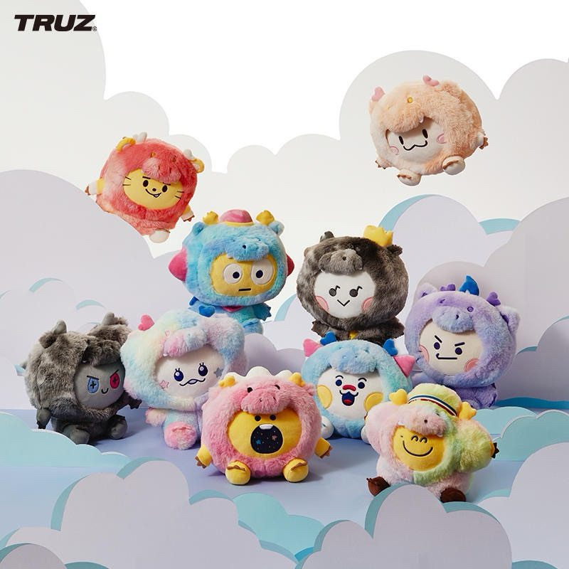 TRUZ x LINE FRIENDS TREASURE 龍年變裝 娃娃 吊飾 正版官方周邊商品 | 蝦皮購物