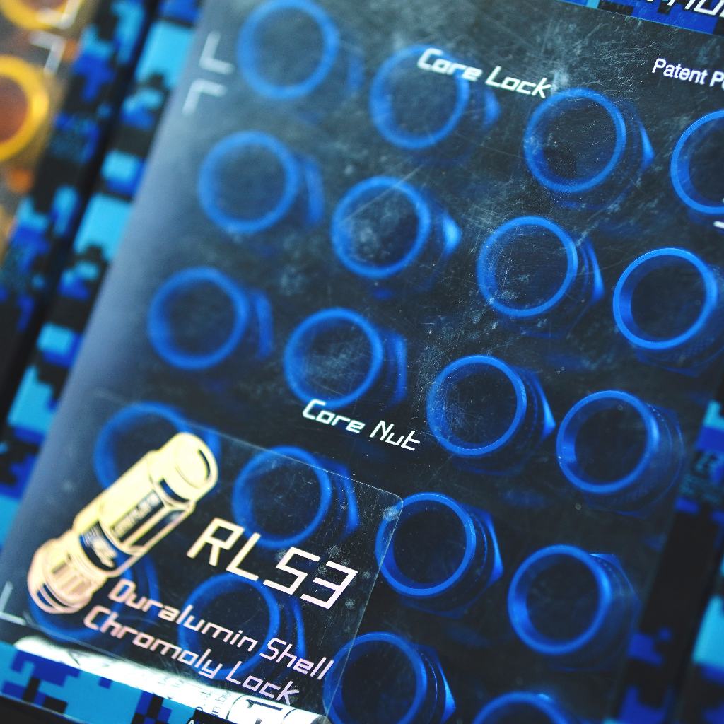 【明水自動車】 Kics LEGGDURA Racing 鋁圈鍛造防盜螺帽 RL53 紅 黃 黑 藍 | 蝦皮購物