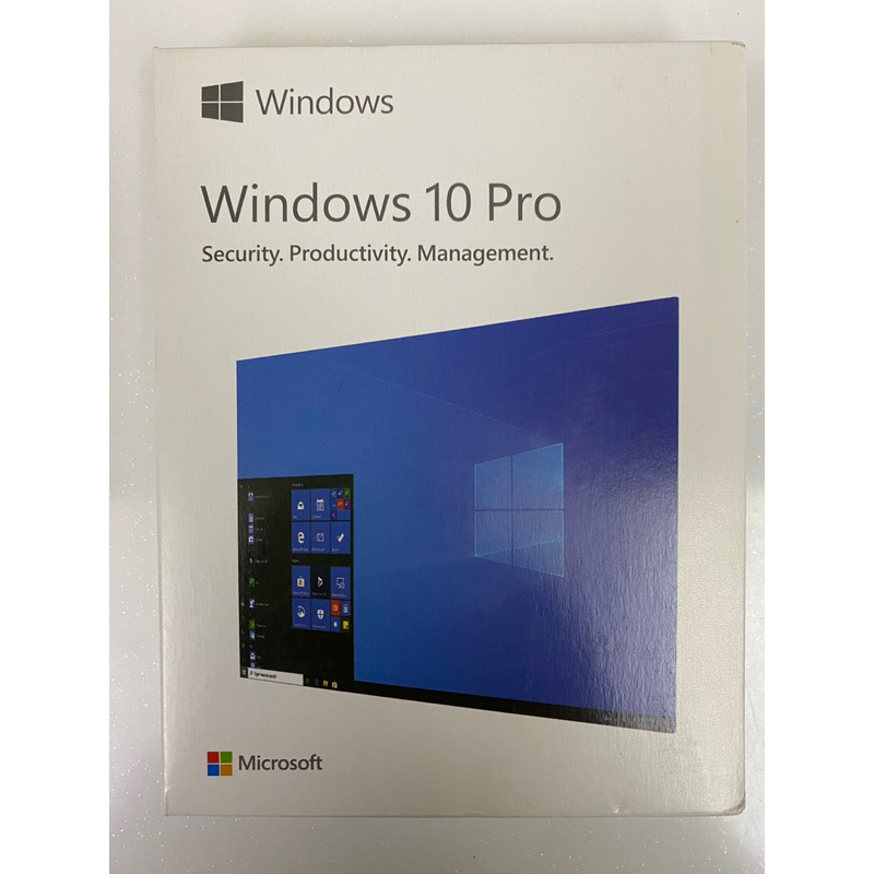 微軟 Microsoft Windows 10 Pro 64Bit 英文版Adobe中文版 專業版 盒裝版 Win10 | 蝦皮購物