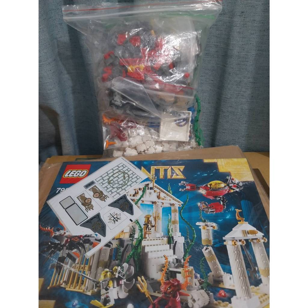 lego 樂高 7985 亞特蘭提斯神殿 | 蝦皮購物