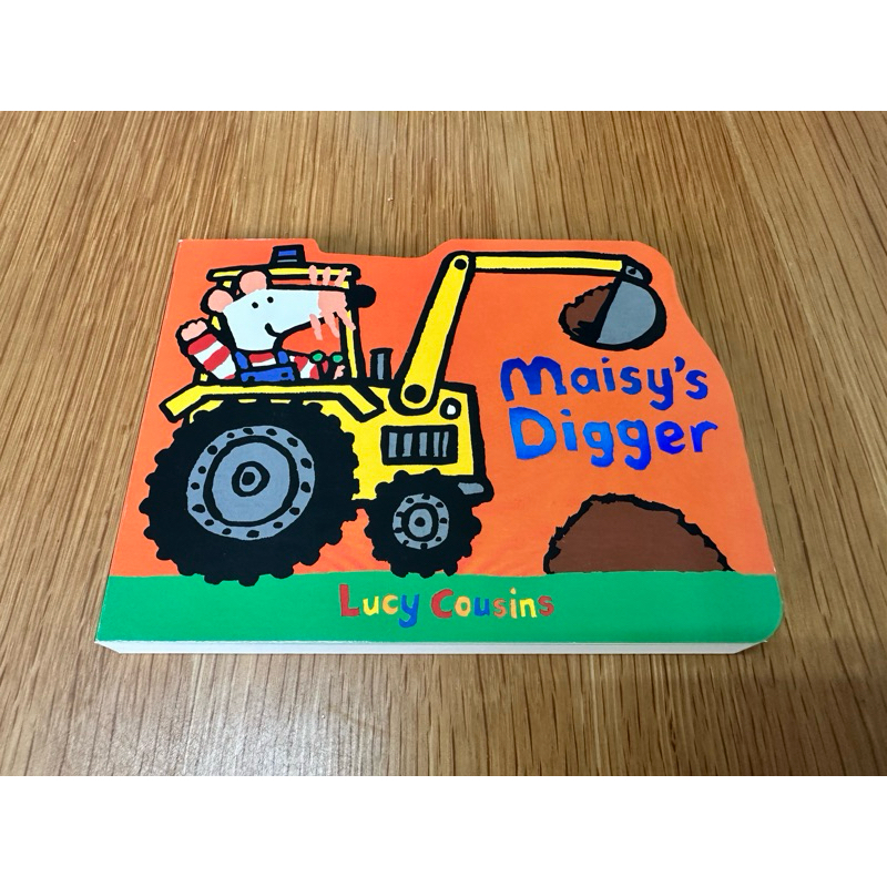 Maisy 小鼠波波交通工具造型纸書Maisy's Train 火車 Digger 挖土機 救護車全新 | 蝦皮購物
