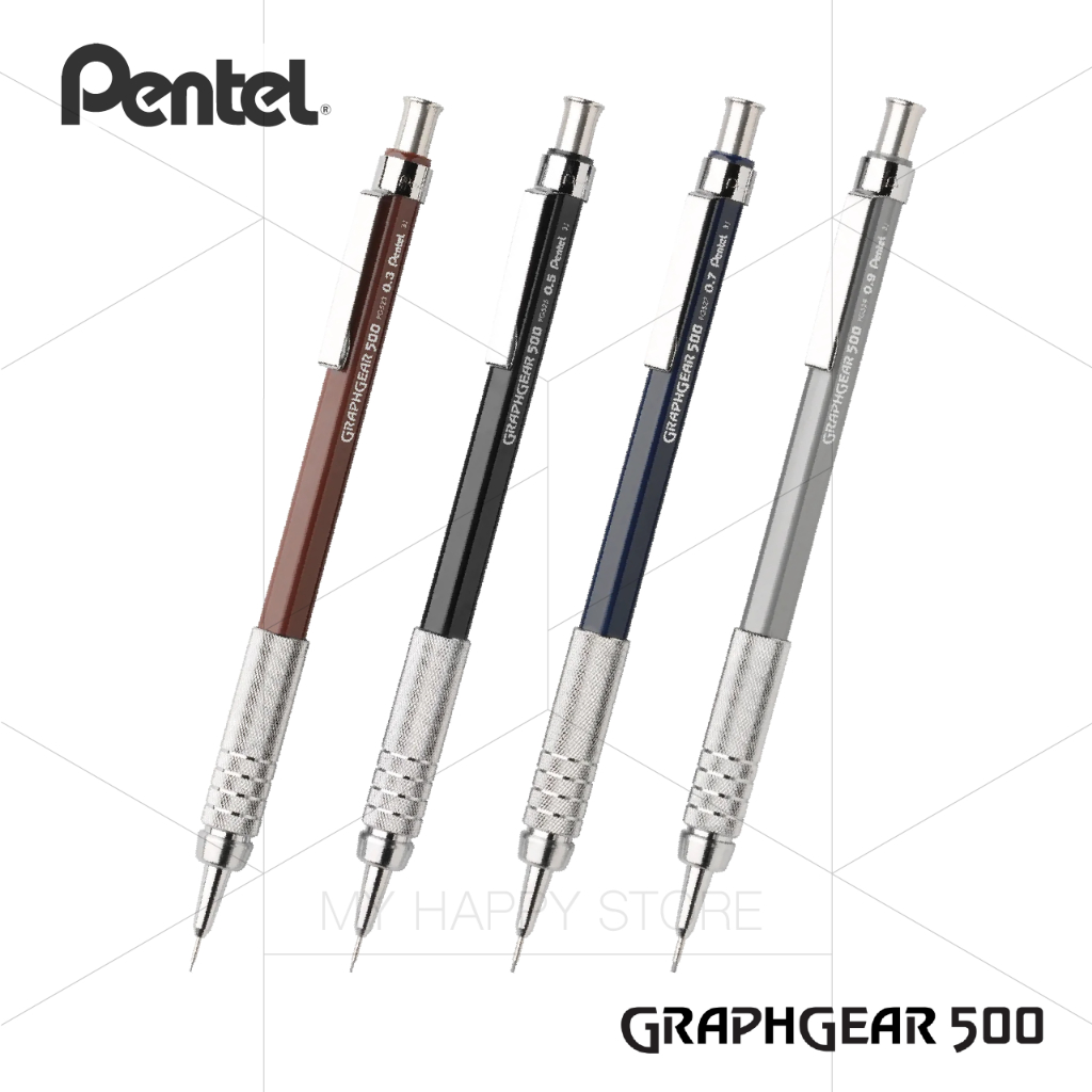 〔MHS〕Pentel GRAPHGEAR 500 製圖自動鉛筆 PG510 / PG520 | 蝦皮購物