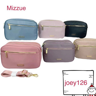 Mizzue 雙層拉鍊尼龍側背包 台灣現貨 防潑水尼龍斜背包 大容量肩背包 女生側背包 春節包包Joey126 | 蝦皮購物