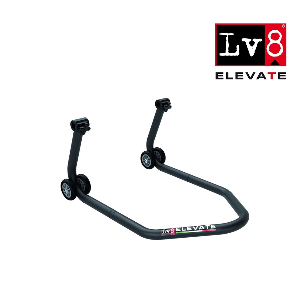 LV8 ELEVATE 摩托車駐車架 重機駐車架 後輪駐車架 雙搖臂 L型頂頭 (黑/黑色) 100%義大利原裝進口 | 蝦皮購物