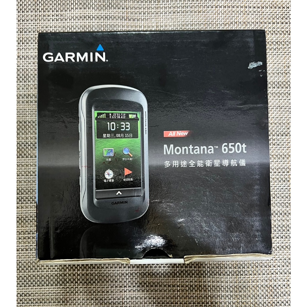 【手機寶藏點】Garmin Montana 650t 多用途全能衛星導航機 按鈕掉落 中文版特價中 單機附電池功能正常 | 蝦皮購物