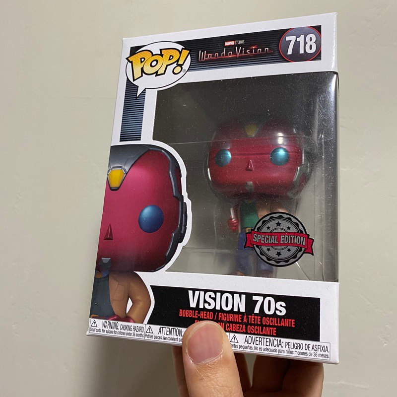 [李大] 正版現貨 Funko POP 漫威 幻視 70年代 Vision 70s #718 | 蝦皮購物