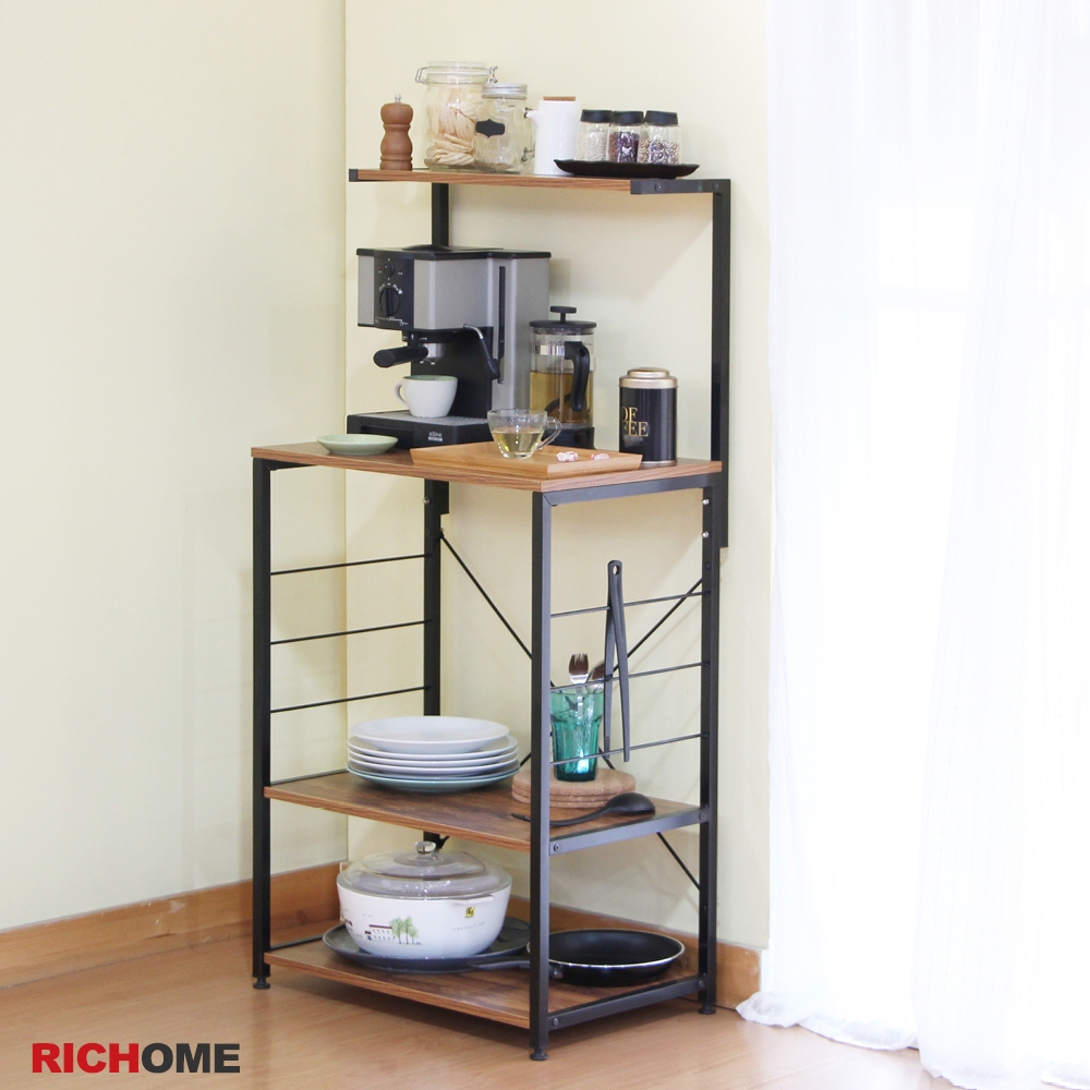RICHOME 福利品 SH-596 SH-495 好幫手萬用電器架 電器架 廚房櫃 餐櫃 電器櫃 微波爐 收納櫃 玄關 | 蝦皮購物