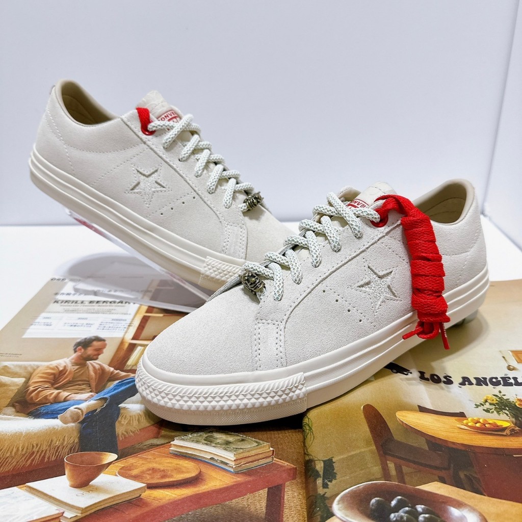 SunQSelect CONVERSE ONE STAR PRO 男女款 情侶款 龍年 滑板鞋 奶油白 A08697C | 蝦皮購物