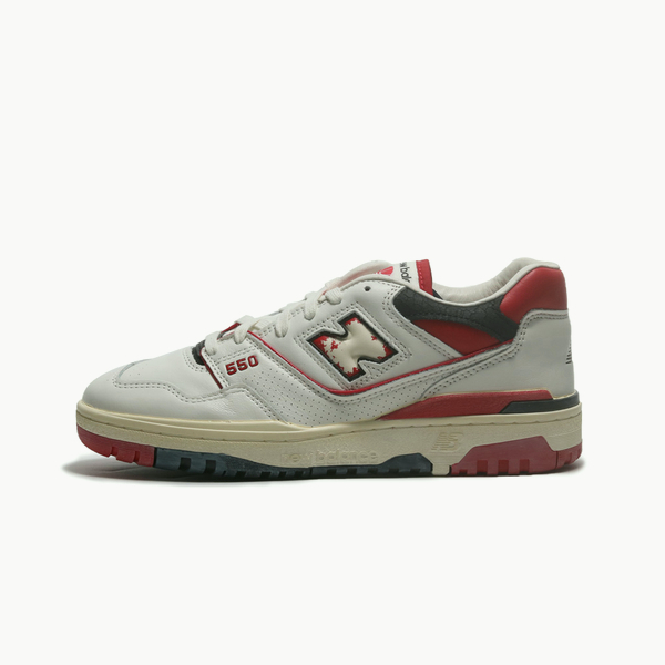NEW BALANCE 白紅 仿舊 龍年 復古 休閒鞋 NB 550 男版 BB550VGA【X-YI】 | 蝦皮購物