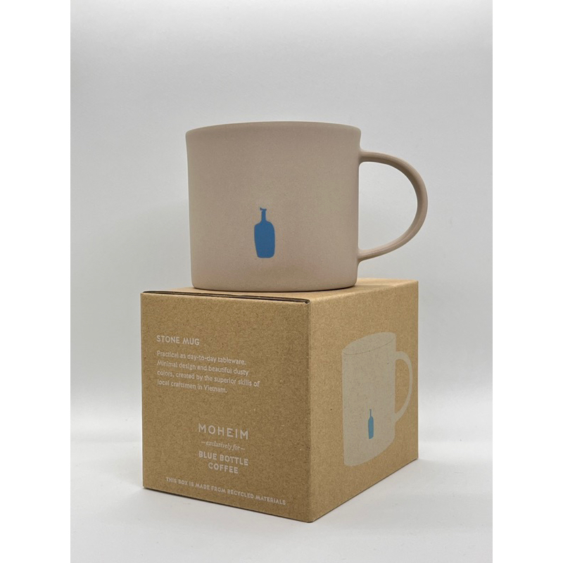 現貨 Blue Bottle Coffee 藍瓶x MOHEIM 聯名馬克杯 320ml | 蝦皮購物