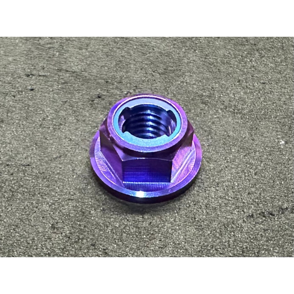 Ti6Al4V鈦合金M6P1.0/M8P1.25/M10*P1.25/M12*P1.25金屬鈦夾片防滑螺母 | 蝦皮購物