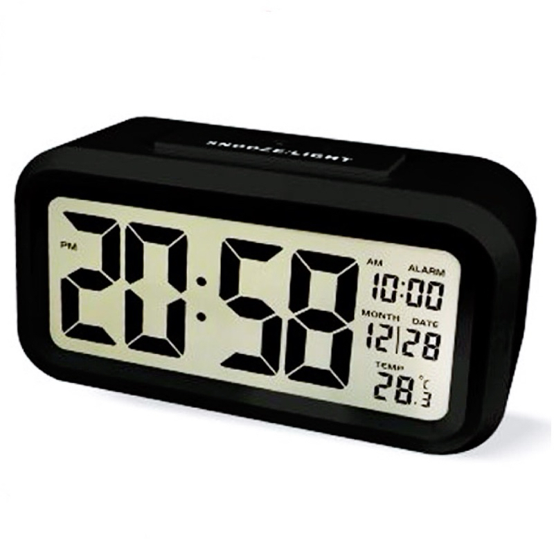 【KINYO】簡約光控聰明鐘 TD-331 時鐘 鬧鐘 電子鐘 貪睡鐘 北歐風電子鐘 | 蝦皮購物