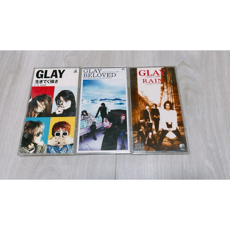 Glay Rain 8cmCD 單曲 共3片 日版CD 現貨 絕版品 | 蝦皮購物