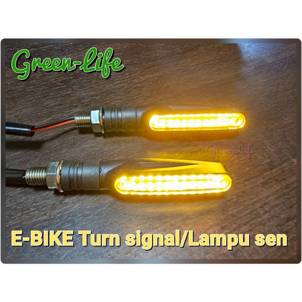 E-BIKE Turn signal【12V】/Lampu sen Sepeda listrik sepasang | 蝦皮購物