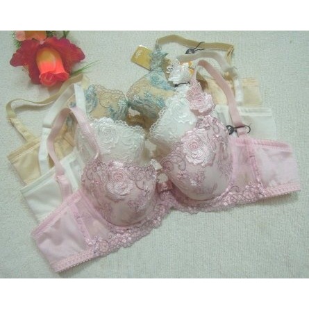 【奧黛莉~4010】70B,70C,70D,75B,75C,75D,80B,80D,85C,85D~白,粉,黃綠 | 蝦皮購物