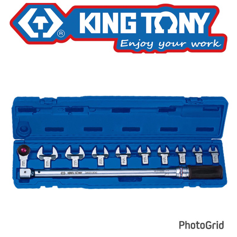 {JSL} KING TONY 345202D11MR 11件式 14x18更換式扭力扳手組套(40~200 N‧m) | 蝦皮購物