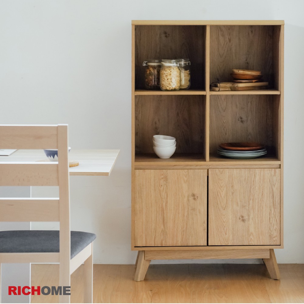 RICHOME TV170 詩貝收納櫃(可移動式層板) 置物櫃 收納櫃 櫥櫃 書櫃 | 蝦皮購物