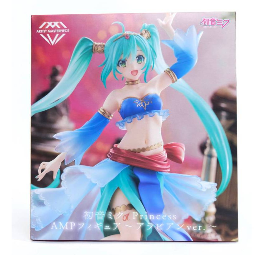 🔥鹿本🔥全新 現貨 日版 景品 TAITO 遊藝場限定 初音未來 AMP 初音 阿拉伯公主 舞孃 公仔 模型 | 蝦皮購物