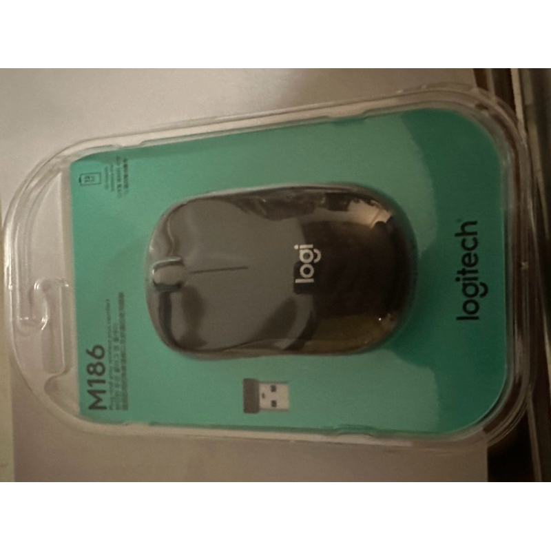 Logitech羅技 M186無線滑鼠-全新 | 蝦皮購物