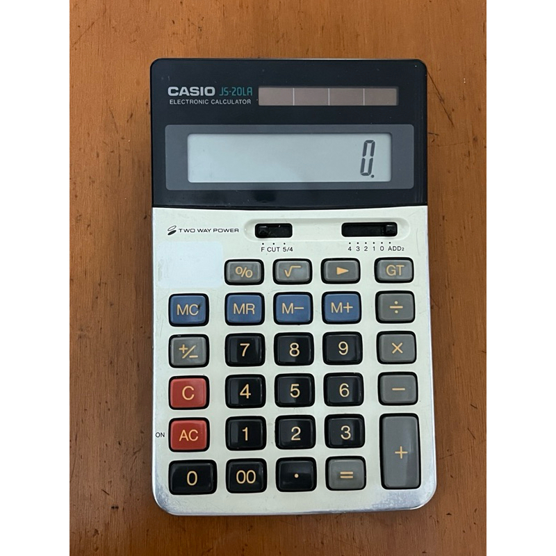 CASIO卡西歐 JS-20LA 計算機 (二手，日本製造，功能正常，絕版機種) | 蝦皮購物