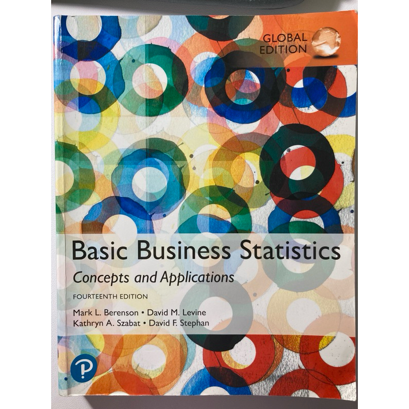 Basic Business Statistics 基礎統計學 第14版 | 蝦皮購物