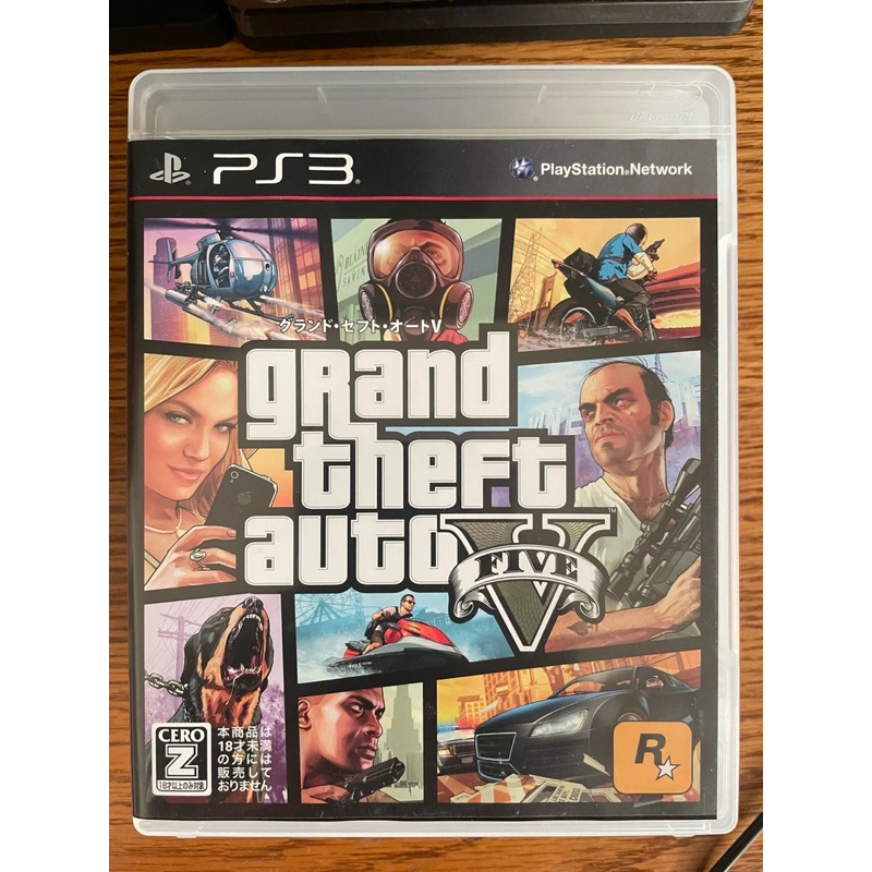 【PS3】日版🔥俠盜獵車手5🔥GTA5 | 蝦皮購物