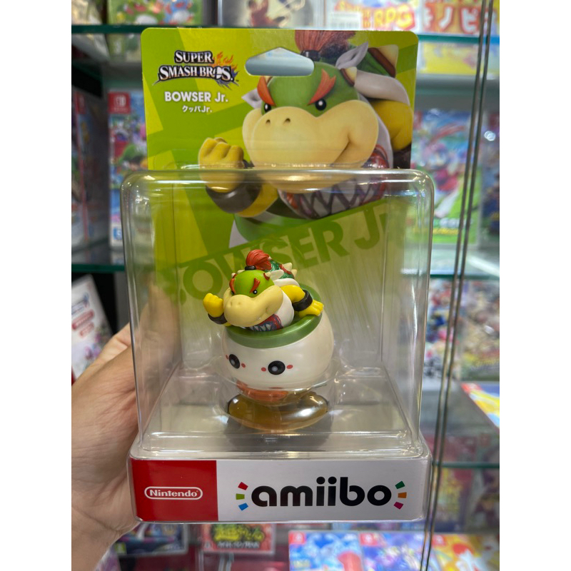 全新現貨⚠️NS Amiibo 任天堂大亂鬥 小庫巴 BOWSER Jr. 瑪利歐 | 蝦皮購物