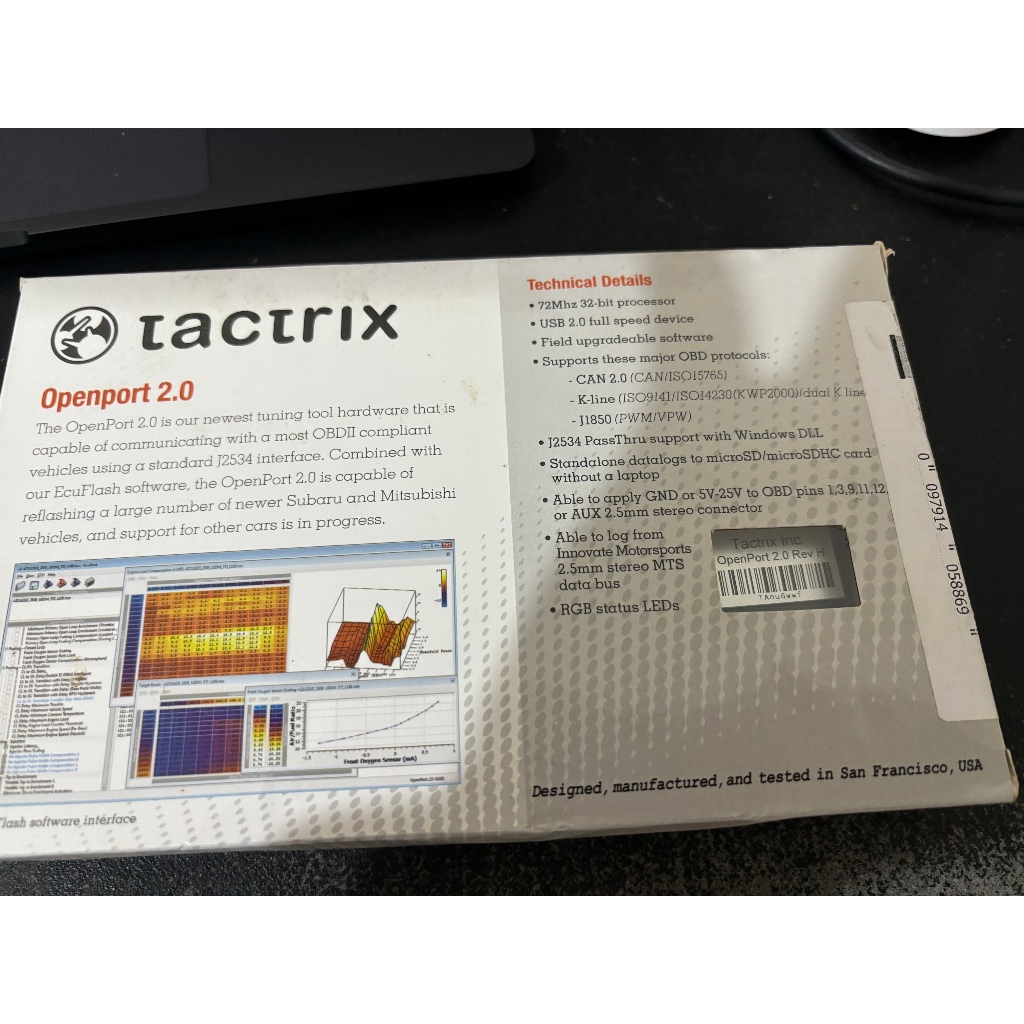 ECU FLASH ECU 芯片的最新 Tactrix Openport 2.0 Tactrix Openport | 蝦皮購物
