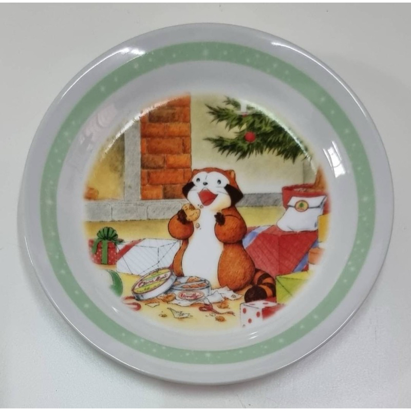 二手限量款卡通盤子Nippon Animation Rascal Original Limited Collection | 蝦皮購物