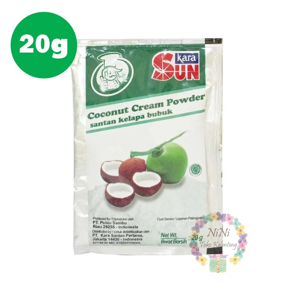 印尼 Sun Kara Coconut Cream Powder 50g 20g 椰漿粉 椰奶粉 | 蝦皮購物