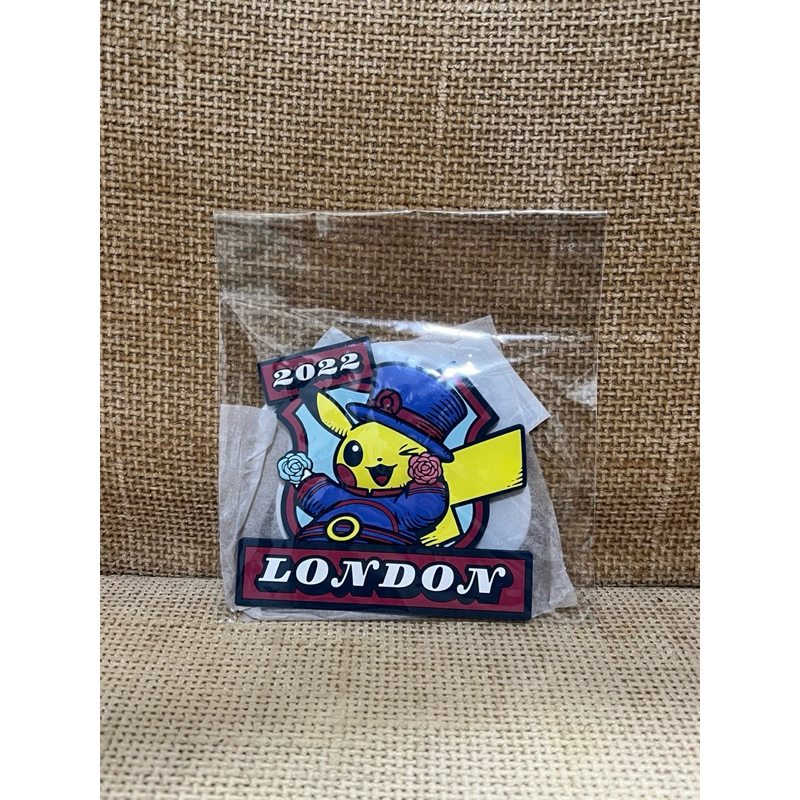 寶可夢 PTCG WCS 2022 倫敦世界賽 世錦賽 皮卡丘 磁鐵 限量 限定 周邊 現貨 | 蝦皮購物