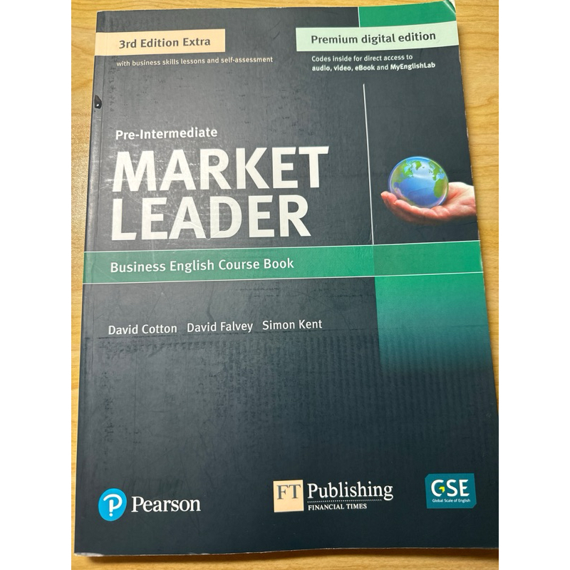 Market Leader 3/e Extra (Pre-Intermediate) Course Book | 蝦皮購物