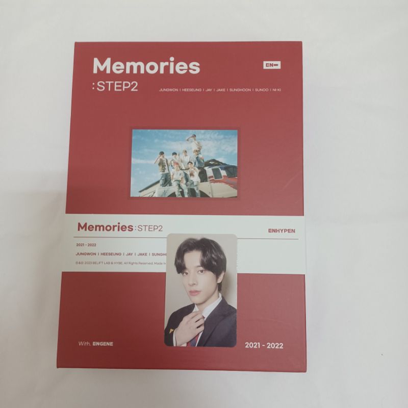 (已保留)【DVD】Memories：STEP 2 DIGITAL CODE ENHYPEN 回憶錄(無QR CODE卡 | 蝦皮購物