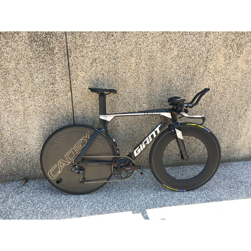 Giant Trinity TT 尺寸S 計時車 黑銀 | 蝦皮購物