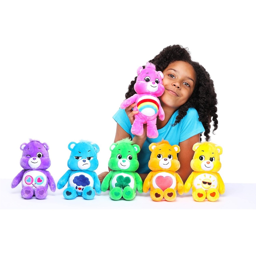 Care Bears彩虹熊 絨毛玩偶 (9吋) Basic Fun! | 蝦皮購物