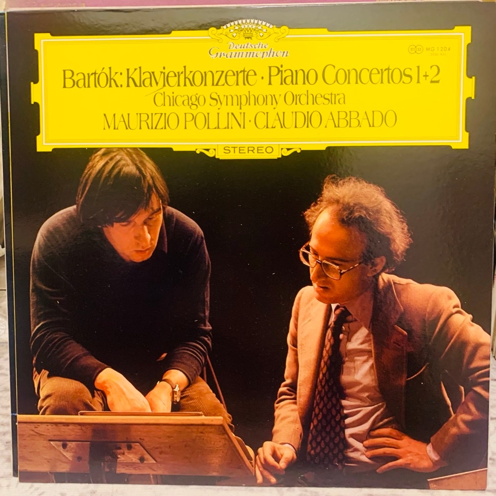 黑膠唱片 鋼琴 Bartok 巴爾托克 鋼琴協奏曲 稀有曲目 Pollini Abbado 阿巴多 DG | 蝦皮購物