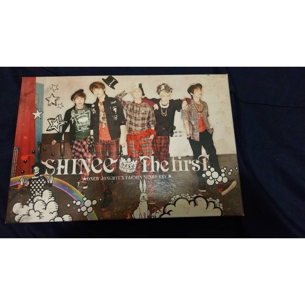 SHINee THE FIRST SPECIAL BOX 初回豪華限定版, CD+DVD+寫真冊+PLAYBUTTON | 蝦皮購物