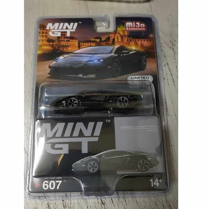 (現貨) Mini GT 607 美版 Lamborghini Countach LPI 800-4 Nero Maia | 蝦皮購物
