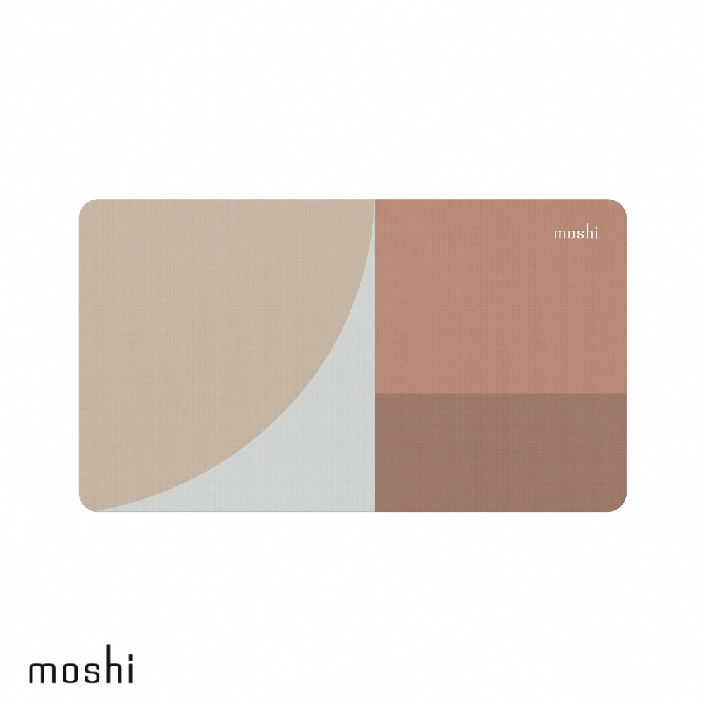 Moshi 三合一滑鼠墊 ( 秋日陽光-幾何圖形 ) | 蝦皮購物