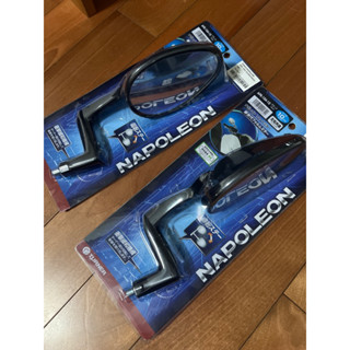 TANAX NAPOLEON APE-104-10 APE10410 Lute 後視鏡 後照鏡 黑色 10mm | 蝦皮購物