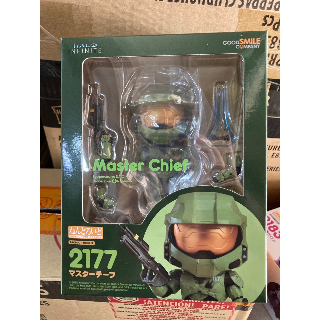 全新現貨 GSC Q版 黏土人 2177 最後一戰：無限 士官長 PVC可動完成品 | 蝦皮購物