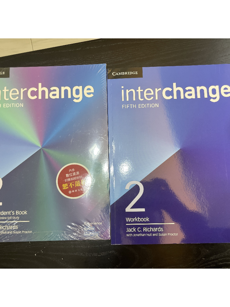 全新Interchange Level 2 全冊 Student's/WorkBook (5 Ed./+eBook) | 蝦皮購物
