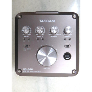 TASCAM US-366 USB錄音介面,DSP混音器,PC用DAC - 二手 | 蝦皮購物